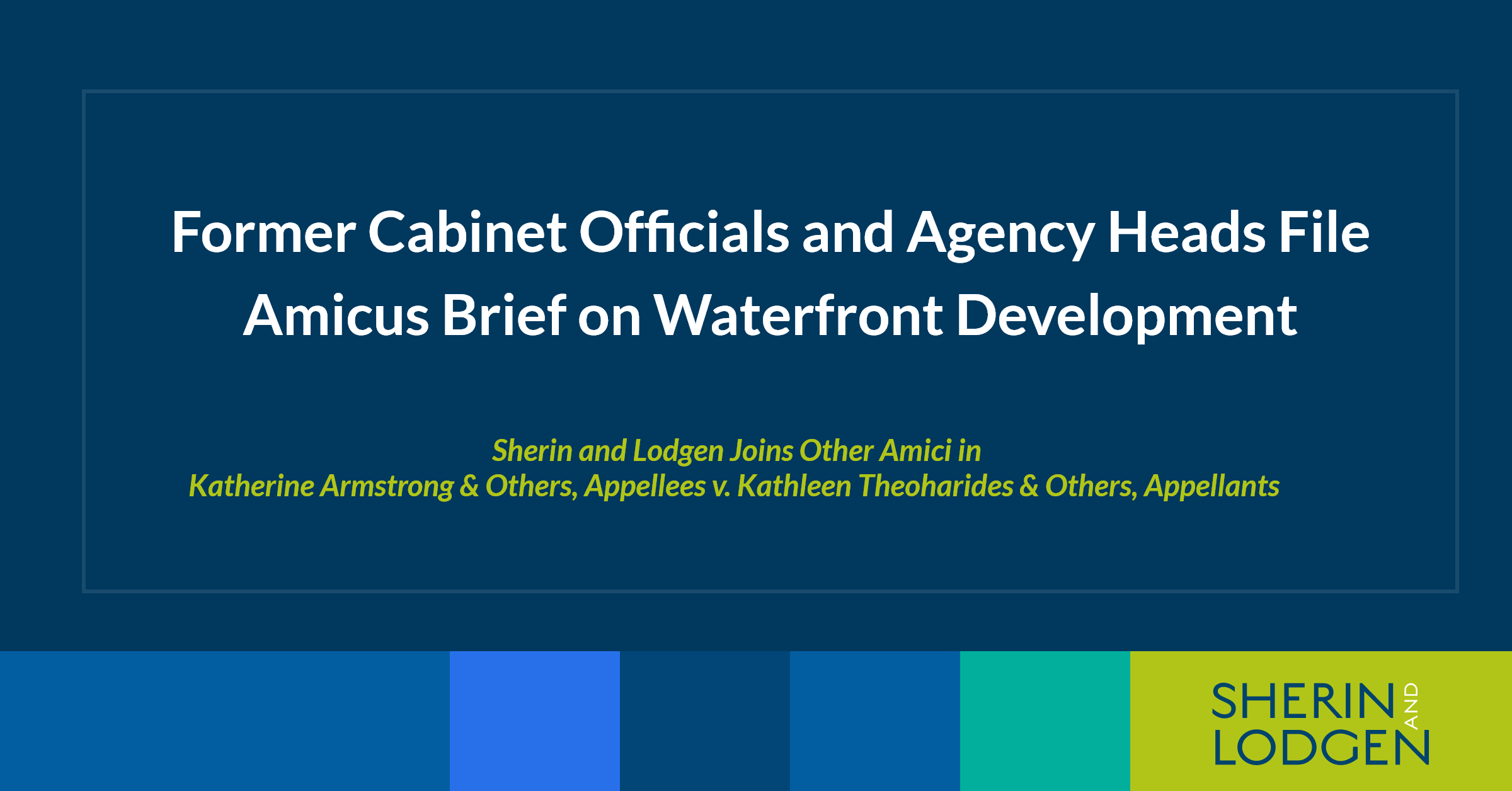 Former Cabinet Officials And Agency Heads File Amicus Brief On former-cabinet-officials-and-agency-heads-file-amicus-brief-on
