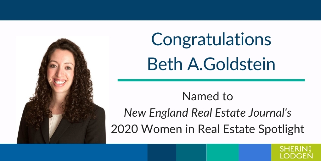 Beth A. Goldstein named to the New England Real Estate Journal’s 2020 ...
