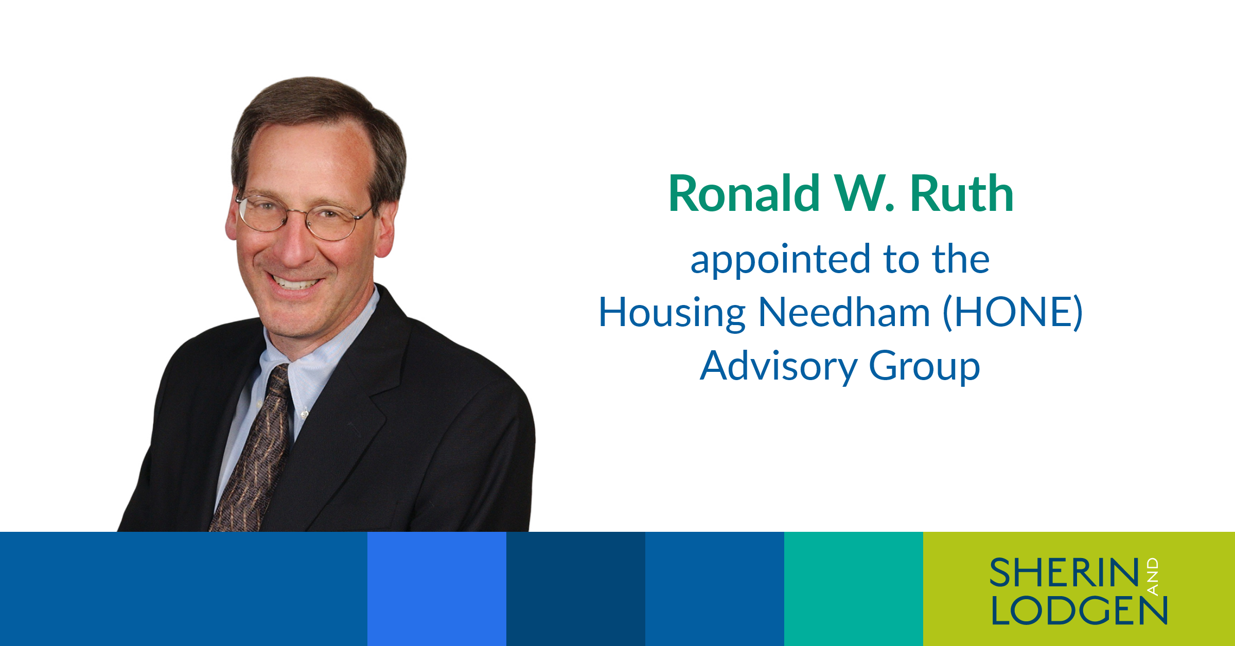 Ronald W. Ruth appointed to the Housing Needham (HONE) Advisory Group ...