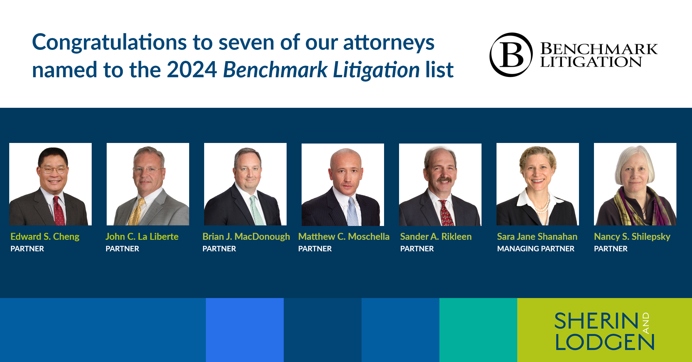 Seven Sherin and Lodgen attorneys named to the 2024 Benchmark ...
