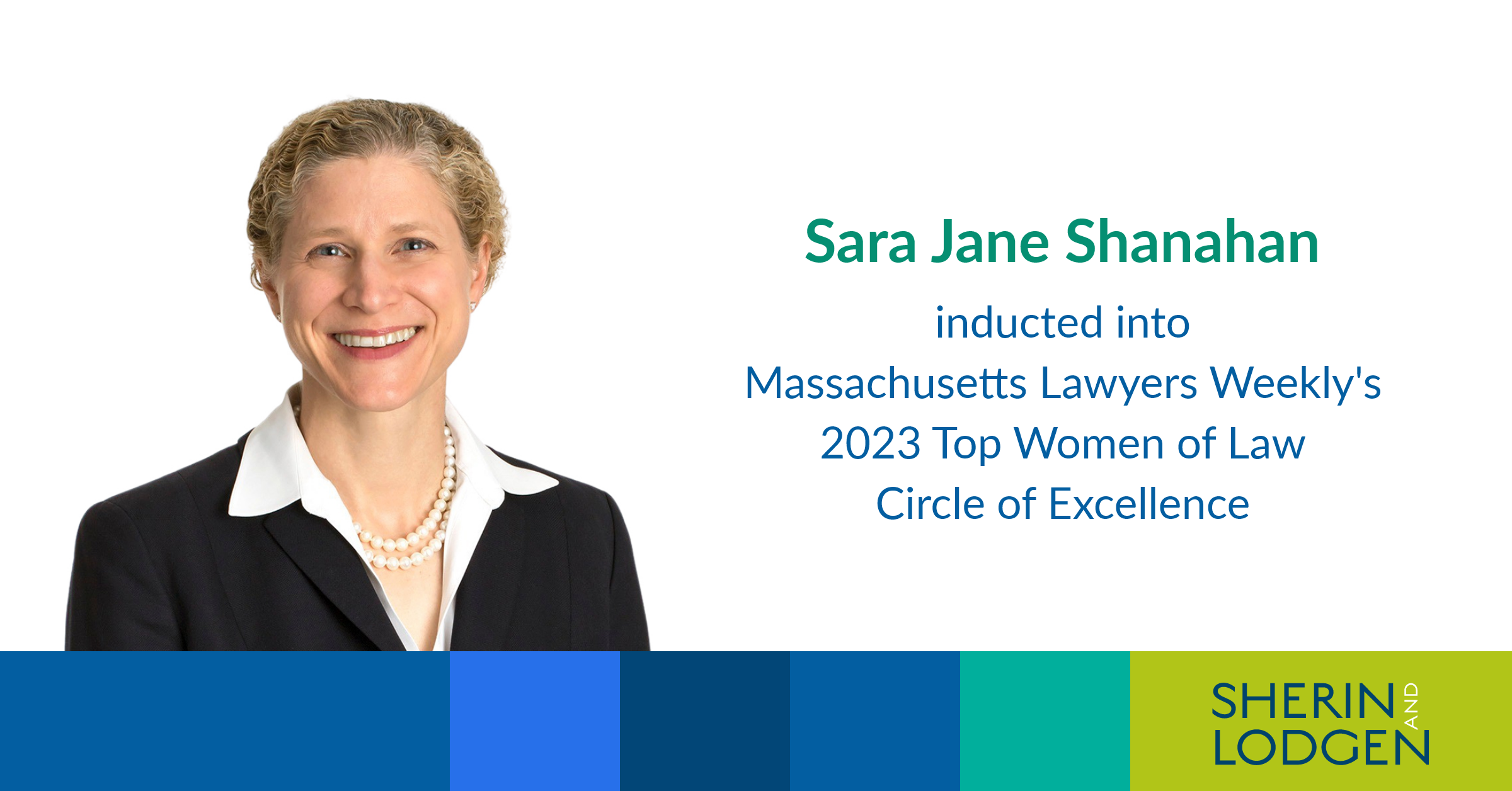 Sherin and Lodgen Managing Partner Sara Jane Shanahan inducted into ...