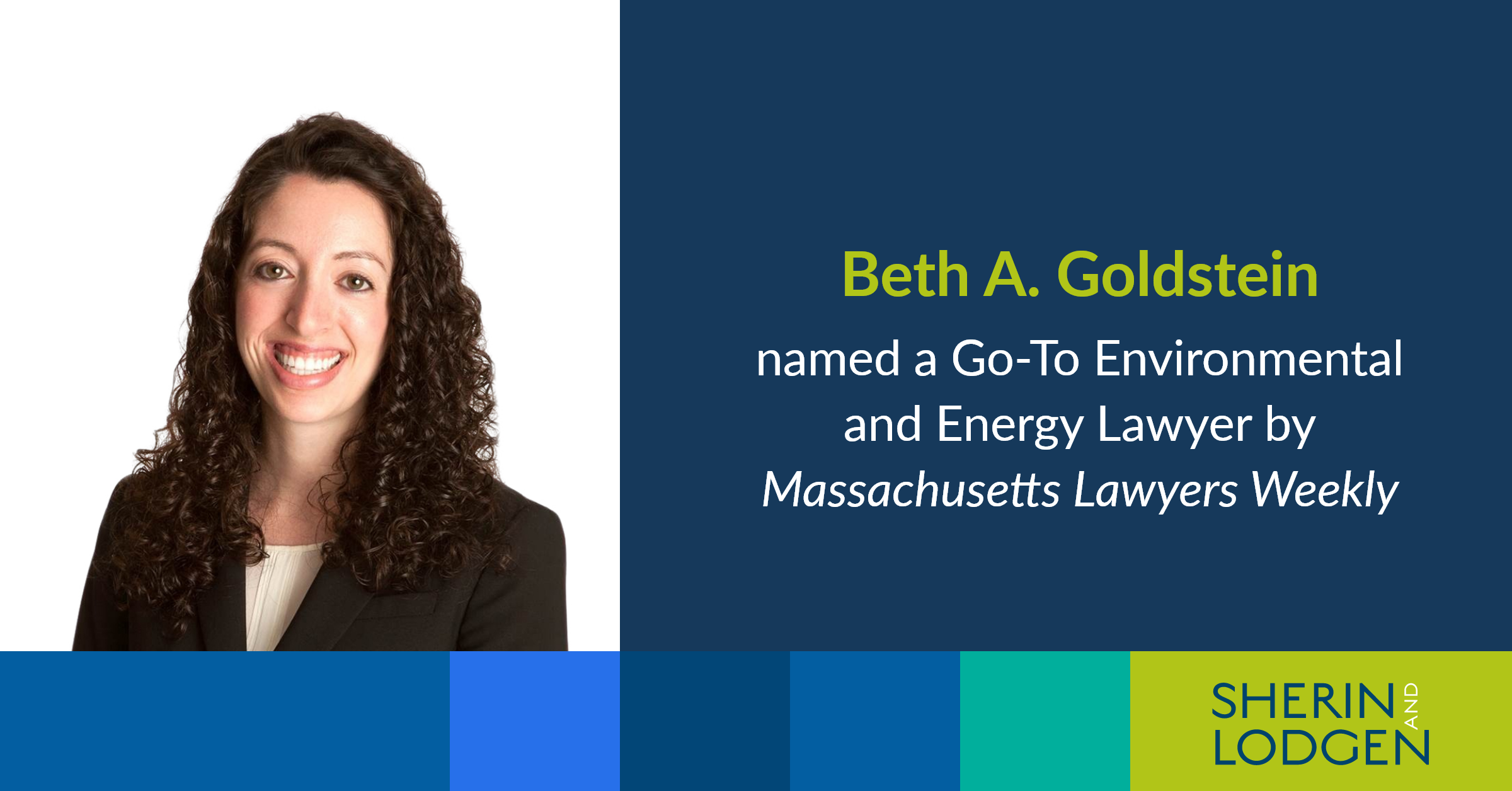 Beth A. Goldstein named Go-To Environmental and Energy Lawyer by ...