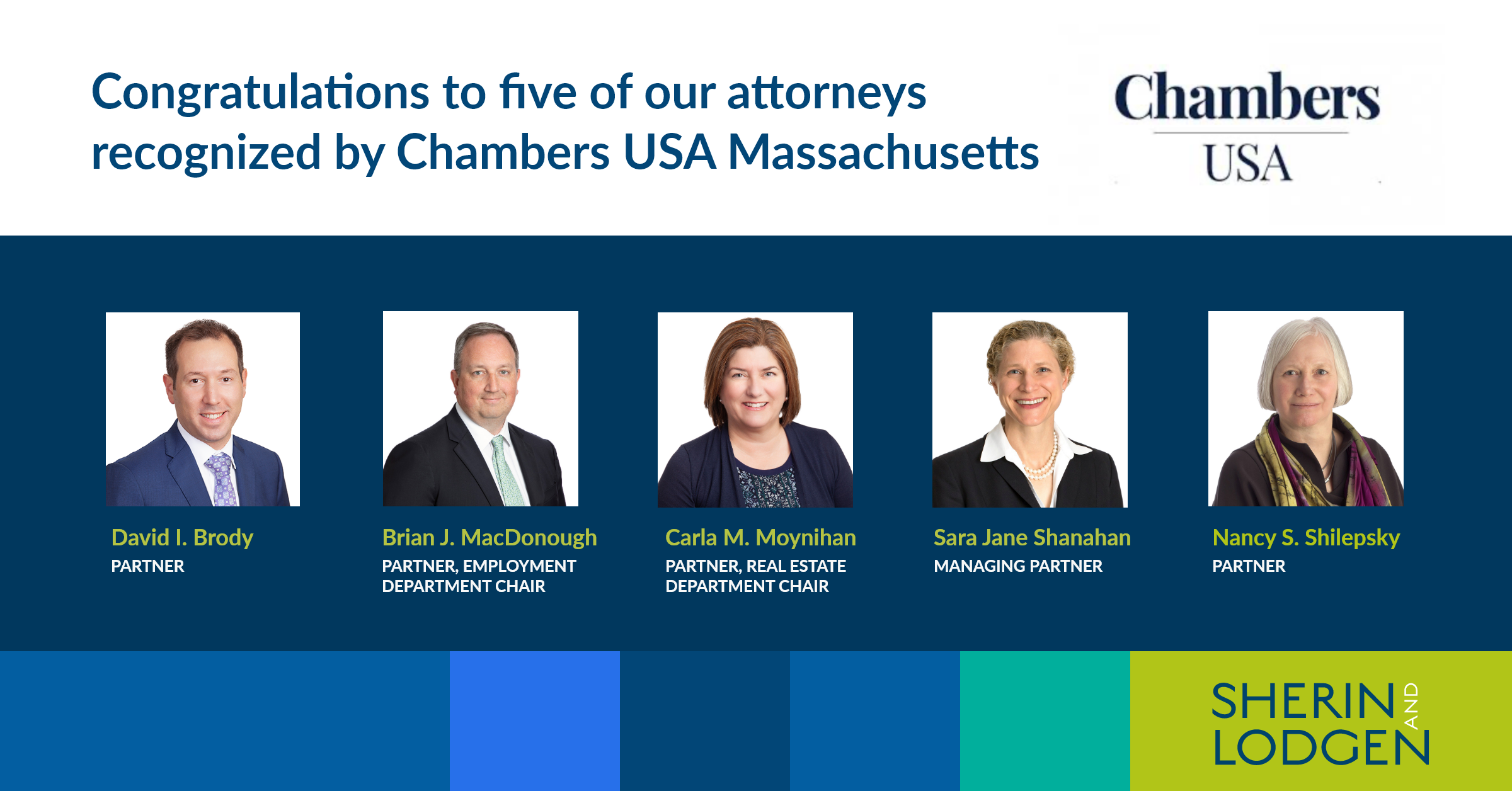 Five Sherin and Lodgen partners recognized by Chambers USA ...